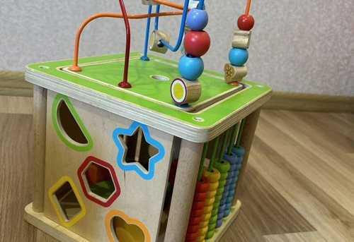 Развивающие игрушки деревянный куб
