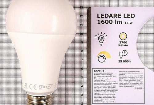 Лампа светодиодная IKEA ledare