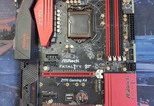Материнская плата z170 ASRock fatality