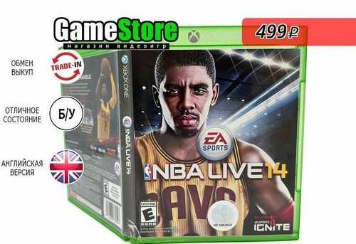 NBA Live 14 (Xbox, английская версия) б/у