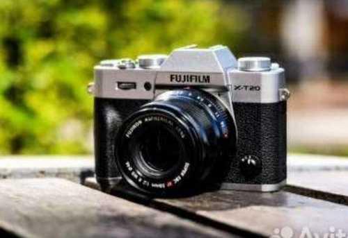 Fujifilm x t 20 с комплектом