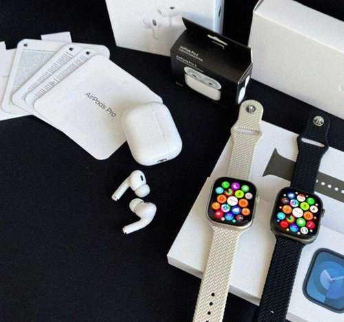 Apple watch 9 ini 38mm   AirPods PRO 2