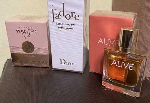 Духи Dior, Azzaro, Hugo Boss