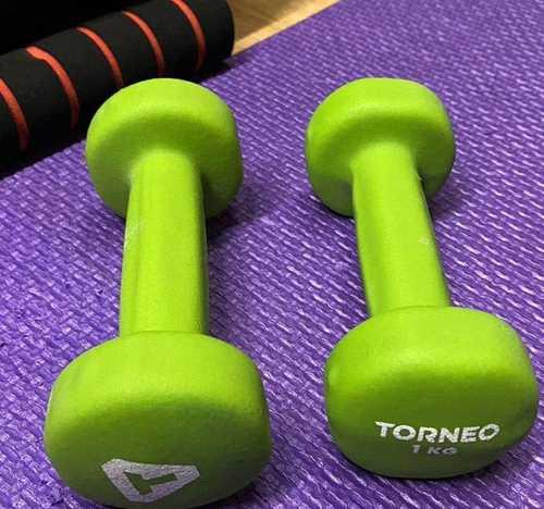 Гантели torneo 1 кг