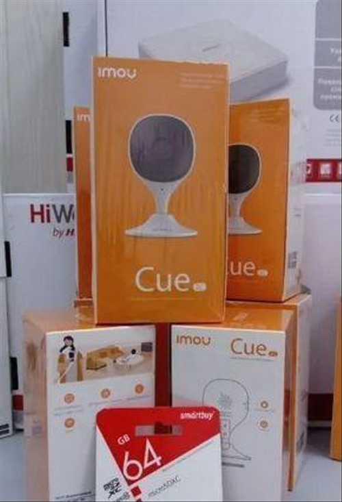 Карта памяти+ камера IP Wi-Fi - imou, Cue2C по 2шт