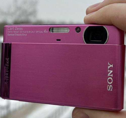 Винтажный фотоаппарат Sony y2k мыльница