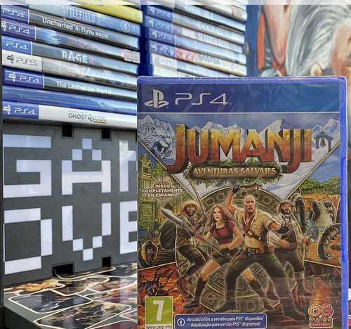 Jumanji Wild Adventures ps4 (новый)
