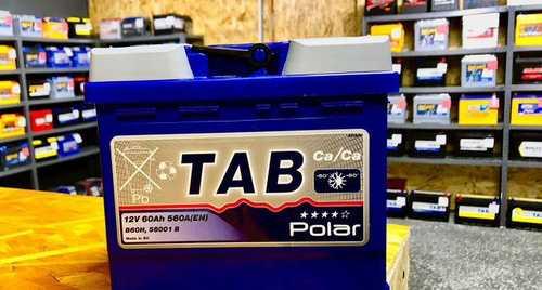 Аккумулятор TAB Polar 60Ah Кубик Обр. пол