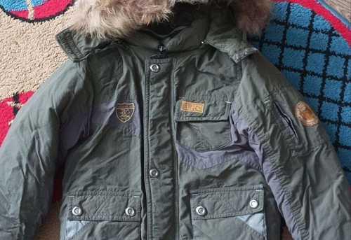 Куртка зимняя для мальчика 104-110