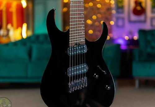 Ibanez Standard rgms7-BK Multiscale 7-String Black