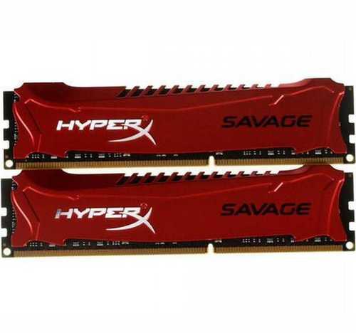 Оперативная память ddr3 16 gb hyperx savage 2х8gb