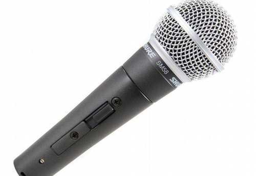 Шнуровой микрофон shure SM58-оригинал