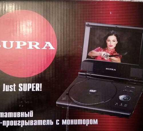 7" портативный dvd-проигрыватель supra-715u