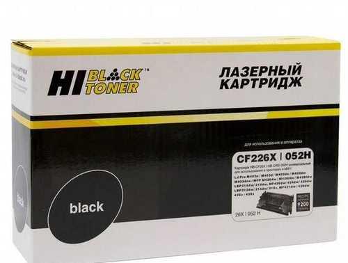 Картридж лазерный Hi-Black CF226X/052H для HP