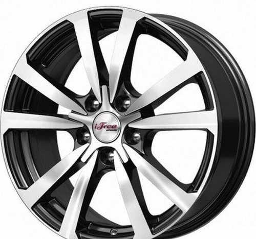 R17 5x100 7J ET45 D67,1 iFree Бэнкс (кс645-07) Блэк Джек