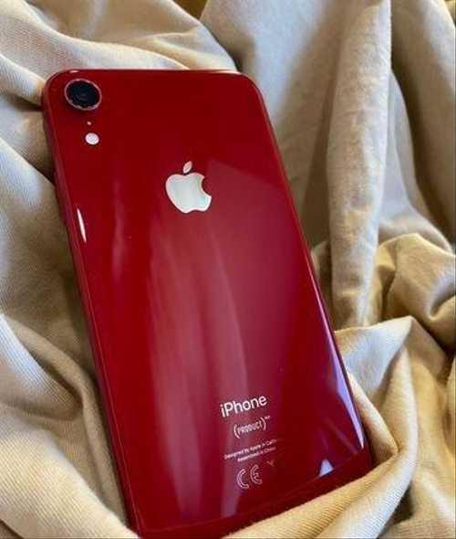 iPhone xr 64gb красный
