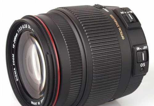 Canon Sigma 18-200mm f/3.5-6.3 II OS HSM+Фильтр+