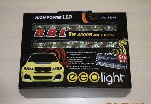 Дневные ходовые огни ego light drl-230p6