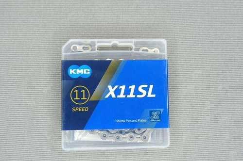 Новая оригинальная цепь KMC X11SL, 11 скоростей