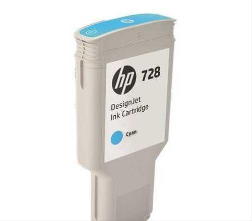 Картридж HP 728 F9K17A для DJ Т730/Т830, голубой