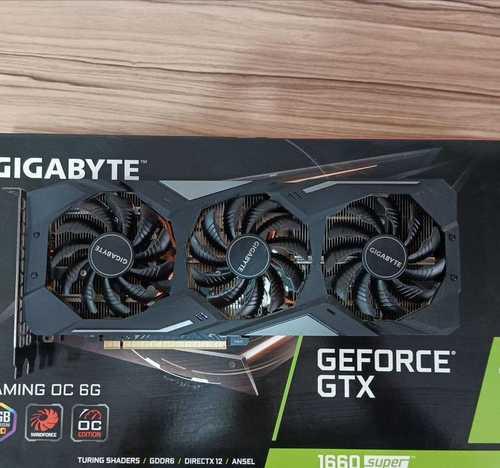 Gigabyte GeForce GTX 1660 super Gaming OC