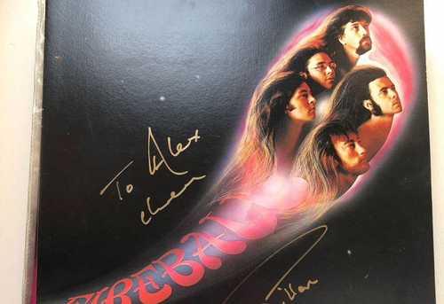Deep Purple – Fireball (автограф)