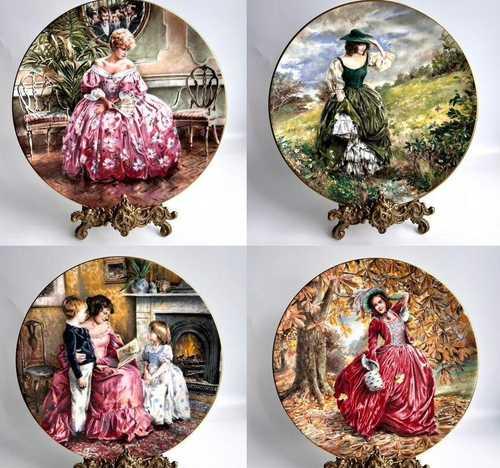 Royal Doulton, декоративные коллекционные тарелки