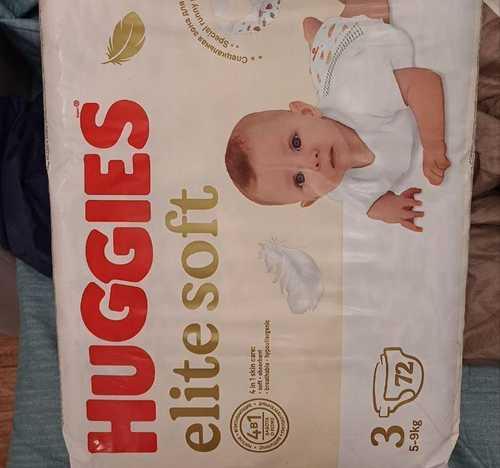 Подгузники huggies 3