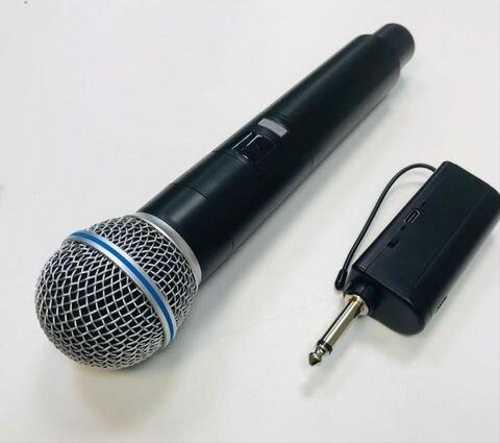 Микрофон беспроводной (U-210) + адаптер 6,35 мм