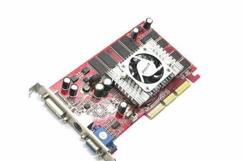 Видеокарта GeForce FX5500 128Mb (Palit FX5500 AGP8