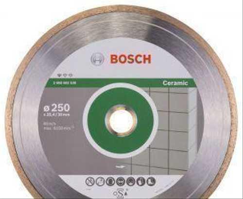 Диск алмазный bosch 250 25.4/30 1.6 по керамике