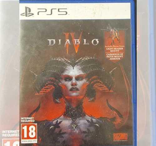 Diablo 4 ps5 диск