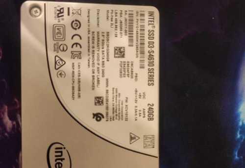 240 гб Серверный SSD накопитель Intel D3-S4610 Ser