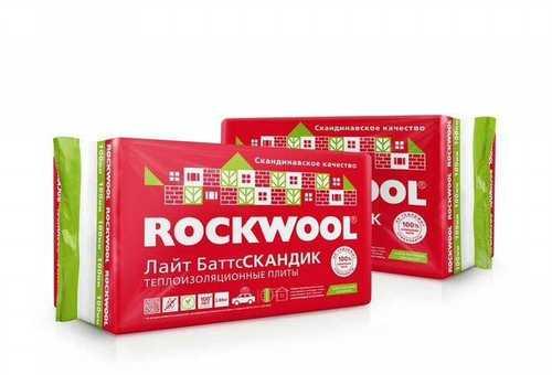 Утеплитель Rockwool Лайт Баттс Скандик 100мм