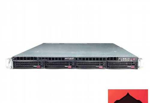 Сервер Supermicro 819 4LFF 2xE5-2673v3 448GB