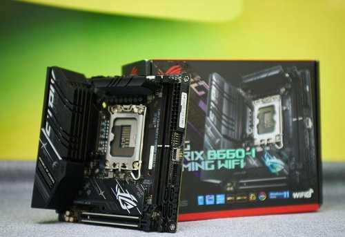 Материнская плата asus ROG strix B660-I