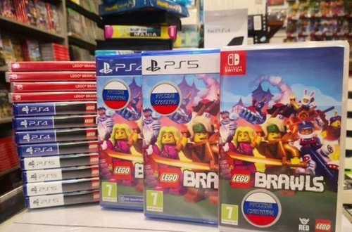Диск PS5,PS4 Lego brawls