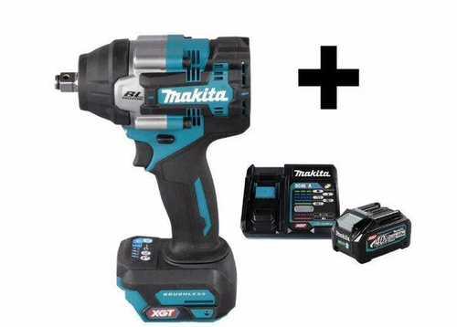 Аккум. гайковерт Makita XGT TW007+BL4040+DC40RA