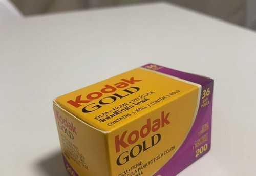 Пленка kodak gold 200 36шт оригинальная