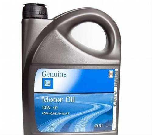 Моторное масло GM 10W40 5л