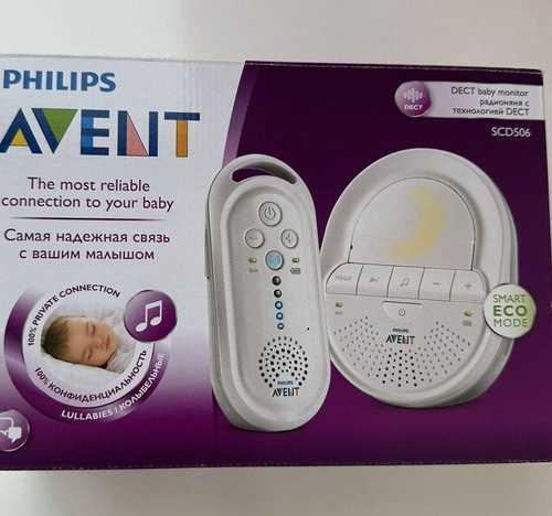 Радионяня philips avent scd506