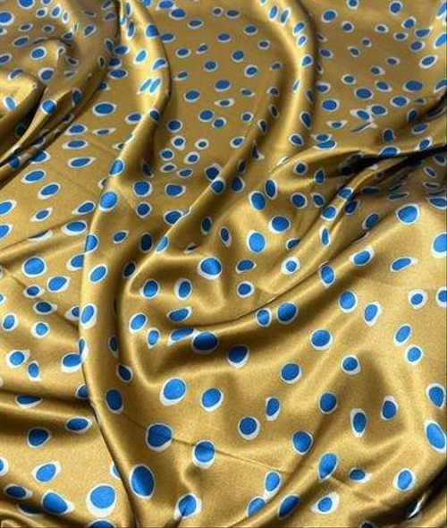 Ткань Италия Натуральный шелк Alta Moda цвета