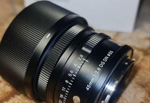 Sigma 45mm f2.8 dg dn l mount