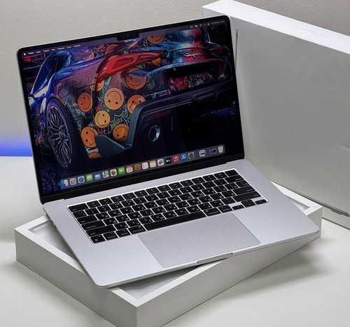 MacBook Air 15 2023 M2 256gb полный комплект