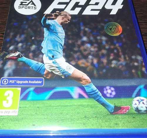 Диск FC24 на PS4/5