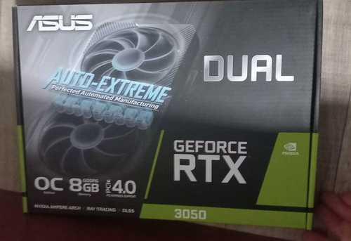 Видеокарта asus nvidia GeForce RTX 3050 dual-RTX30