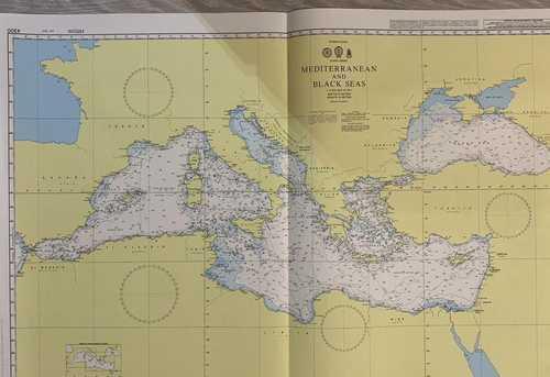 Карты навигационные морские British Admiralty