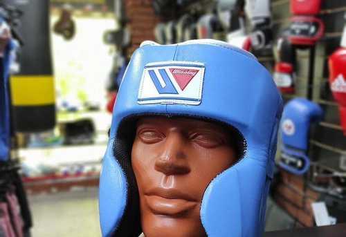 Боксерский шлем Winning MEX Blue
