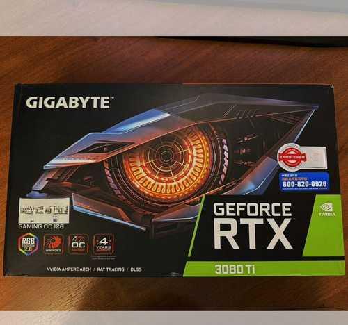 Видеокарта RTX 3080 ti 12gb Gigabyte