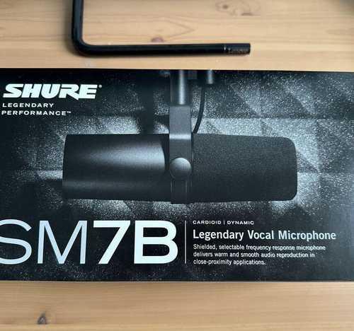 Микрофон Shure SM7B Black